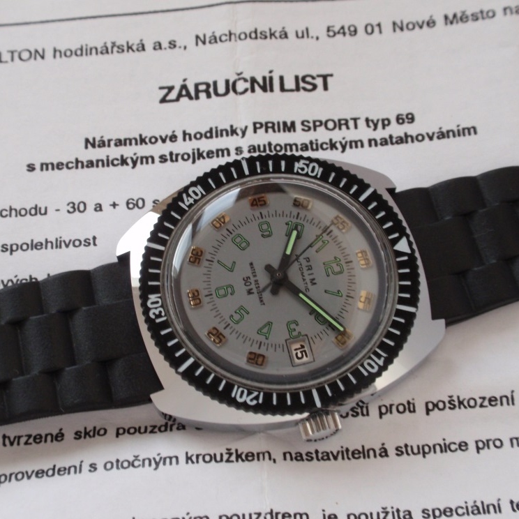 PRIM SPORT 2 AUTOMATIC 69 619 1.1 "GREY" FULL KOMPLET N.O.S. STAV ...