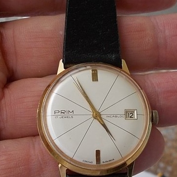 rare typ prim 17 jewels INCABLOC rok 1967 – AntikPrim