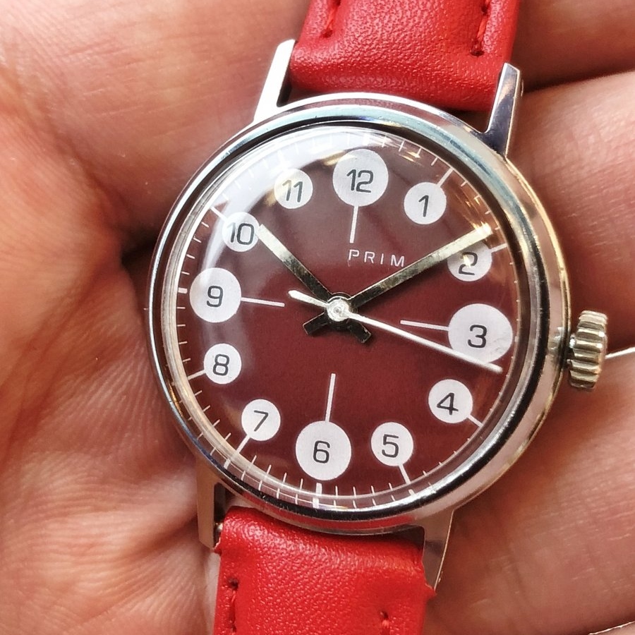 Československé Retro Vintage hodinky PRIM Berušky 70. roky – AntikPrim
