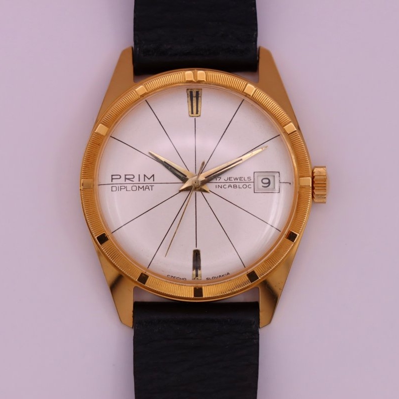 Prim Diplomat 17 Jewels Incabloc, kalibr 68, /38133/ – AntikPrim