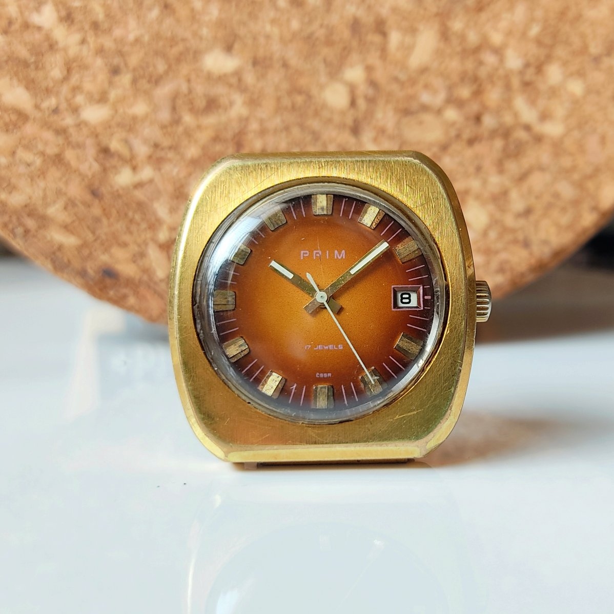 Hodinky prim hulk hnědý ciferník – AntikPrim