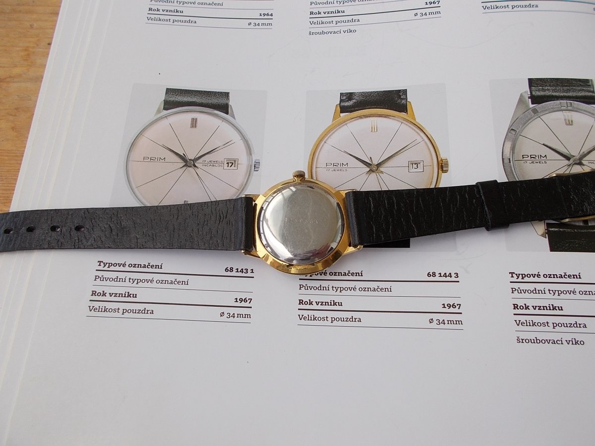 rare typ prim 17 jewels INCABLOC rok 1967 – AntikPrim